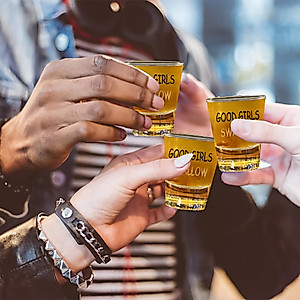 Good Girls Swallow Shot Glasses, Funny Shot Glass Perfect For Bachelorette & Bachelor Parties, Humorous Gag Gifts for Men Women, Gift Idea for Her
