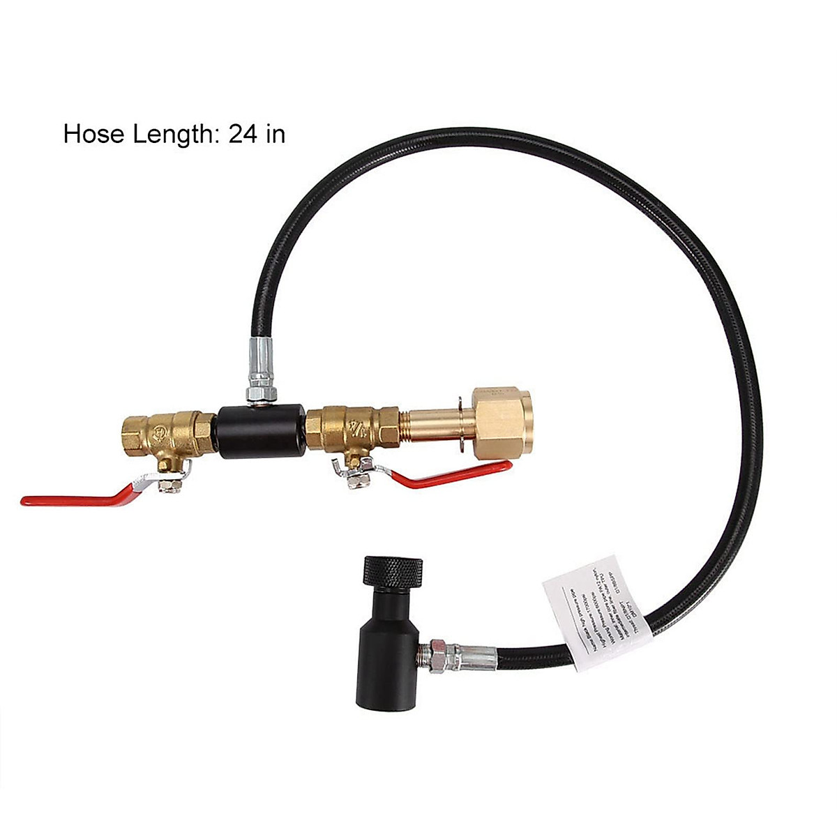 CO2 Cylinder Refill Station Filling Charging Adapter Tool Bottle CO2 Accessories for Soda Maker Home Machine(24 inch-G1/2),soda water parts