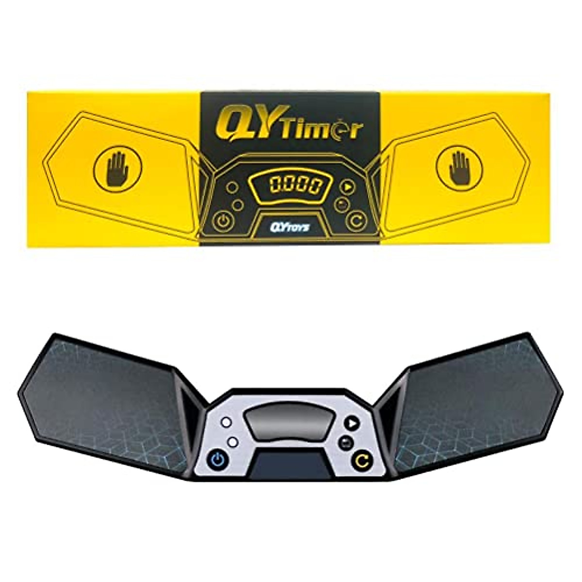 Speed Cube Timer, Touch Control Timer Profession Competition Timer Clock Machine with Display, Speed Timer for Race, Stack Competition