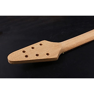 music-life 1set guitar Kit 22 Guitar Neck Guitar Body Mahogany Rosewood fine shape