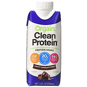 Orgain Whey Protein Shk Chocolate Fudge, 11 oz