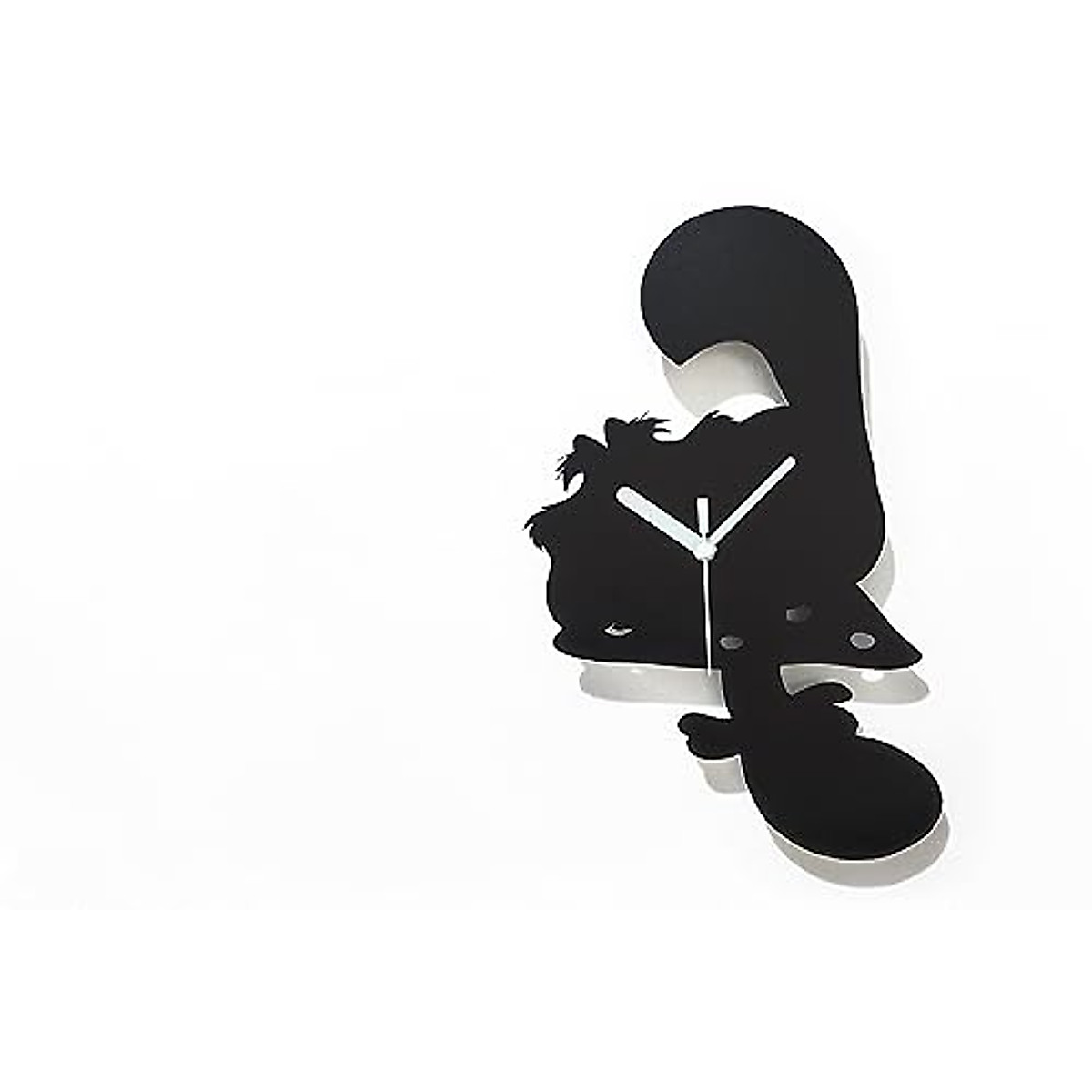 Cheshire Cat Silhouette Wall Clock - Tea Party - Alice and Wonderland - Alice's Adventures - Kids Nursery Playroom Decor - Gift Ideas