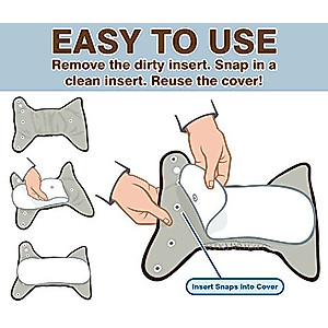 Best Bottom BIGGER All In Two Diaper Cover - Loch Ness