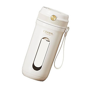 JzcsdkSIL Portable Blender 350ml Personal Size Blender Shakes Blender Blender Cup Rechargeable Cordless Blenders Blender