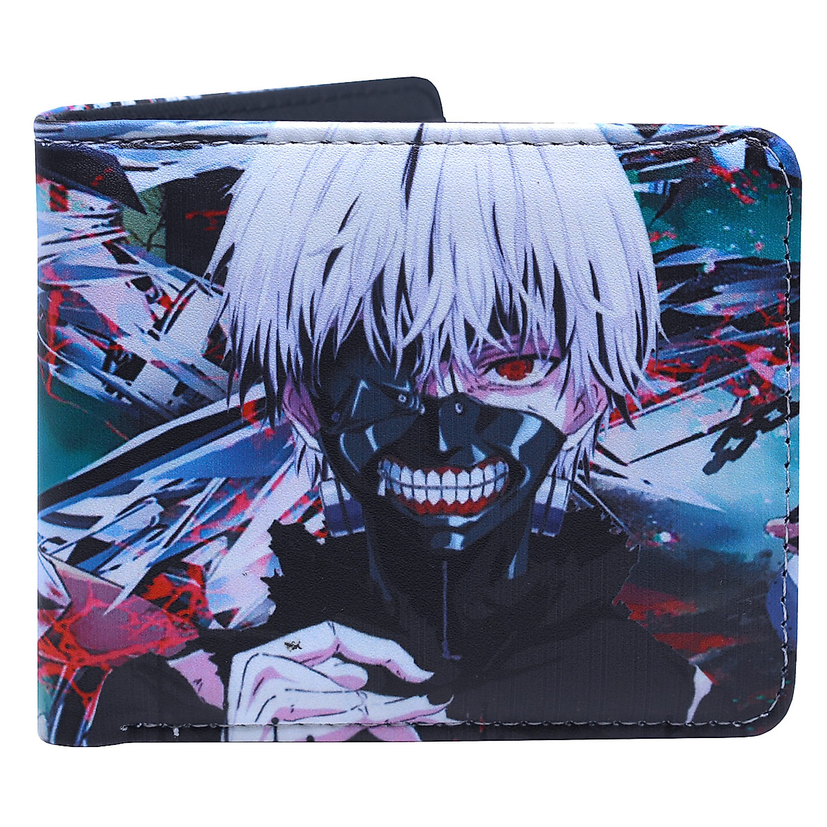 Amatensu Anime Characters Juzo Suzuya wallet Touka Kirishima wallet Ken Kaneki wallet F