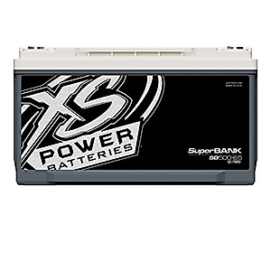 XS Power 12V AGM Super Capacitor Bank 4000W 500 Farad 10000A Group 65 SB500-65