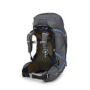 Osprey Aura AG 65L Women's Backpacking Backpack, Tungsten Grey, Medium/Large