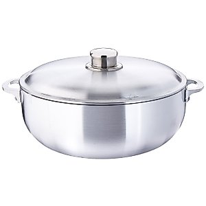 Uniware Super Quality Aluminum Caldero/ Stock Pot with Aluminum lid, Thickness 3mm