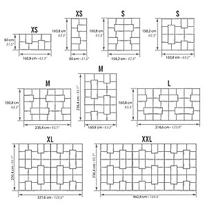 Mobili Fiver, Iacopo XS Bookcase (63.31 x 31.5 in), Rustic Oak, Made in Italy