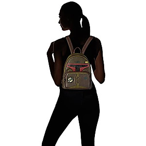 Loungefly Star Wars Boba Fett No Good To Me Dead Cosplay Womens Double Strap Shoulder Bag Purse