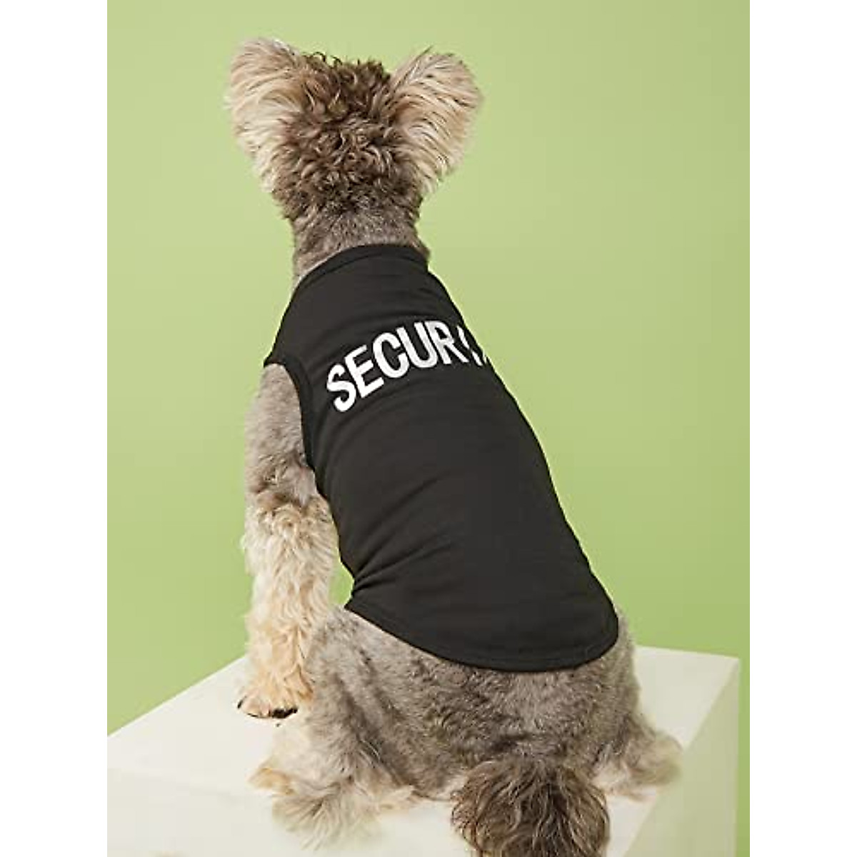 4 Packs Boy Dog Shirts Small Dog Boy Clothes Tshirts for Puppy Boys Male Black Dog Clothes for Small Dogs Boy