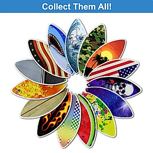 Shaka Minis Finger Skimboard | Finger Surfboard - Skim and Surf The Wind, Waves and Almost Anywhere (Aloha)