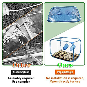 Litytlen Portable Mushroom Growing Tent-Spore Fungus Fume Hood Propagation Stations.