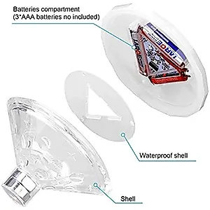 HengKaiSing Waterproof Swimming Pool Lights, Baby Bath Lights for The Tub(7 Lighting Modes), Colorful LED Bath Toys Bathtub for Pool, Pond, Hot tub or Party Decorations