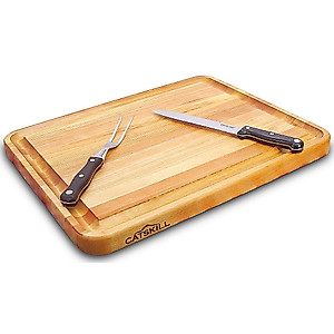 Catskill Craftsmen 30-Inch Pro Series Reversible Cutting Board with Groove