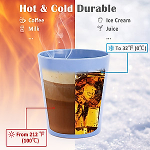 HM-tech 6pcs Bamboo Kids Cups for Baby feeding, Toddler cups for Drinking，Tableware for Baby Toddler Kids Bamboo Kids Dinnerware sets