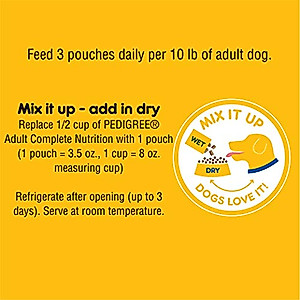 Pedigree Variety Wet Dog Food CUTS in Gravy 28 OZ - 0023100119261