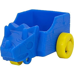 Dino Ranch Clubhouse,Large 12-Inch Playset with Lights & Sound,Features Silo with Slide,Bridge,Extendable Room,2 Dino Ranchers,2 Dinos - Toys for Kids - Amazon Exclusive