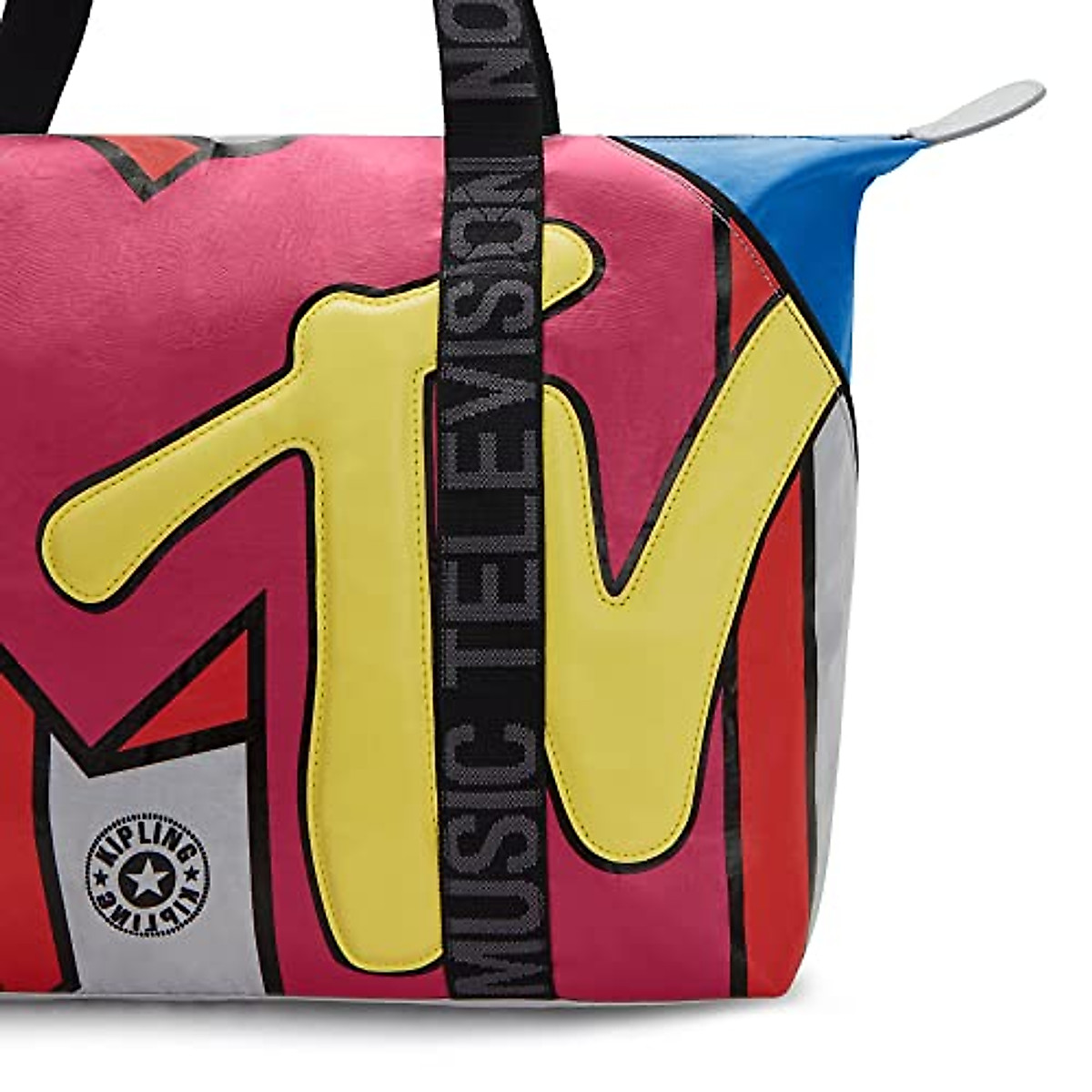 Kipling Art Medium MTV Tote Bag Oversized Mtv