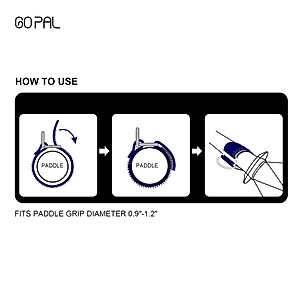 Go Pal PS1 Heavy Duty Kayak Paddle Leash, Retractable Fishing Rod Tether with 5.9" Belt, Paddle Board Fishing Accessories, Pole Straps, Fishing Lanyard Stretches to 79", 2 Pack