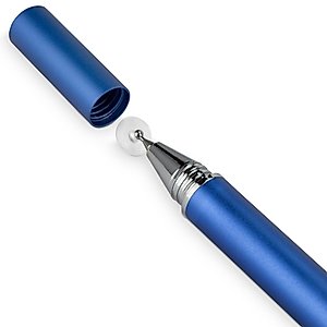 BoxWave Stylus Pen Compatible with Lenovo Chromebook Flex 3 82HG0006US (11 in) - FineTouch Capacitive Stylus, Super Precise Stylus Pen for Lenovo Chromebook Flex 3 82HG0006US (11 in) - Lunar Blue