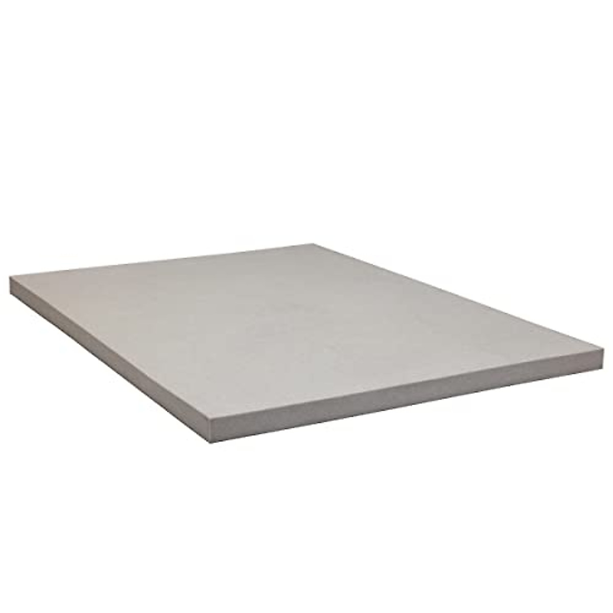 Beautyrest Black Diamond Cooling, Pressure-Relieving Memory Foam Mattress Topper, Full, 3-Inch, Grey