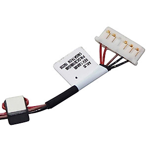 MMOBIEL DC Power Jack Dock Connector Flex Cable Compatible with Dell Inspiron 15-5000 5551 5552 5555 5557 5558 5559 14-5458 5459 5455 5452 P51F P64G Vostro 3458 3558 3559 P65G 3559 17-5000 5755