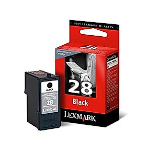 Lexmark 28 Ink Cartridge (18C1428) - OEM, Black