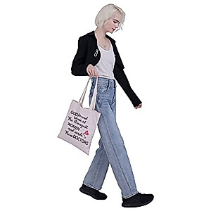 G2TUP Doctor Bags for Women Medical Supplies Bag for Doctors Medical Doctor Graduation Gift (Doctor Tote)