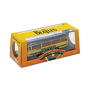Corgi The Beatles Magical Mystery Tour Bus 1:76 Diecast Display Model CC42419, Yellow & Blue