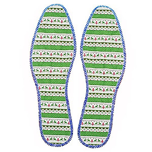 CORHAD Sheet Sewing Patchwork Stocking Christmas Printed Elk Green Quarters Linen Supplies with Art Scrap Bundles Wreath Reindeer DIY Pattern Fabric Bag Apron Bundle Quilting Doll Precut