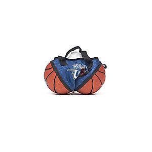 MACCABI ART Official New Orleans Pelicans Collapsible Insulated Basketball Lunch Bag, 13.4” x 5.75” x 5.75”