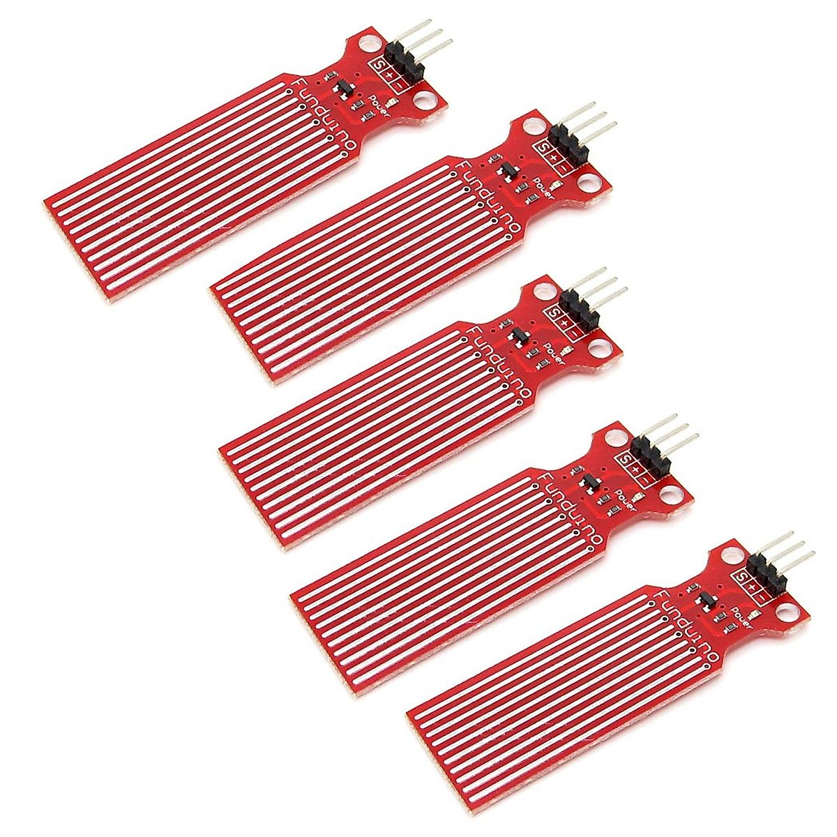5PCS Rain Water Level Sensor Module Depth of Detection Liquid Surface Height Arduino