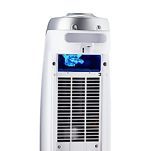 GermGuardian Air Purifier with HEPA 13 Filter, Removes 99.97% of Pollutants, Covers Large Room up to 743 Sq. Foot Room in 1 Hr, UV-C Light Helps Reduce Germs, Zero Ozone Verified, 22”, White, AC4825W