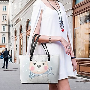 Womens Handbag Sheep Leather Tote Bag Top Handle Satchel Bags For Lady