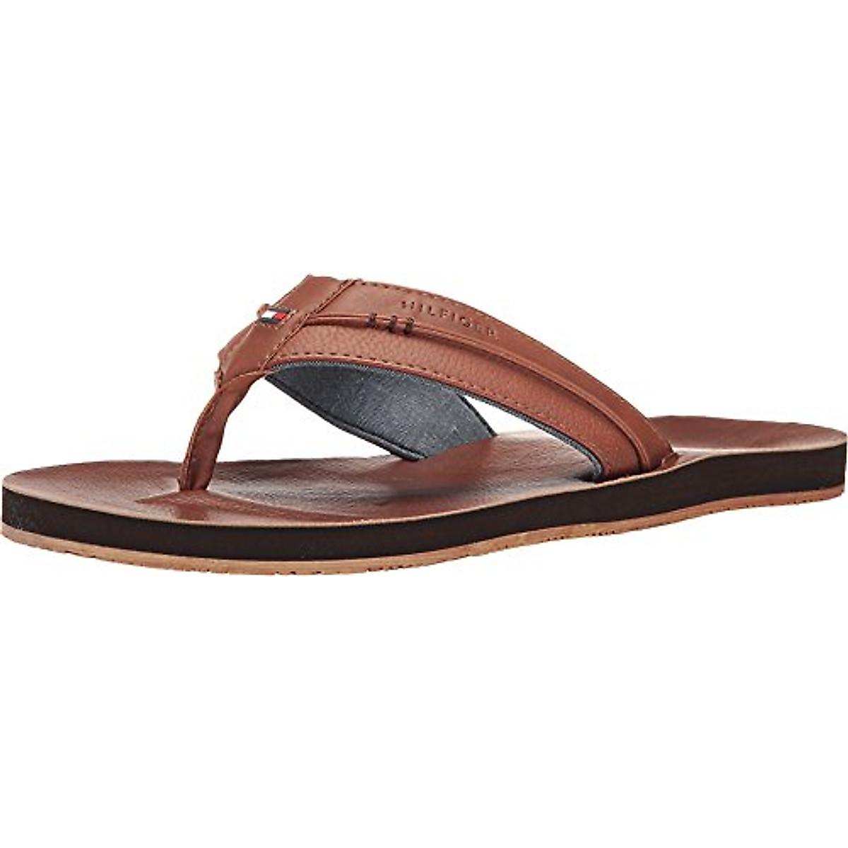 Tommy Hilfiger Men's Davidson Sandal, Cognac 238, 8M