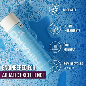 TRIHARD Elite Rejuvenation Body Wash | Advanced Chlorine & Saltwater Removal | Post-Swim Hydrating Formula