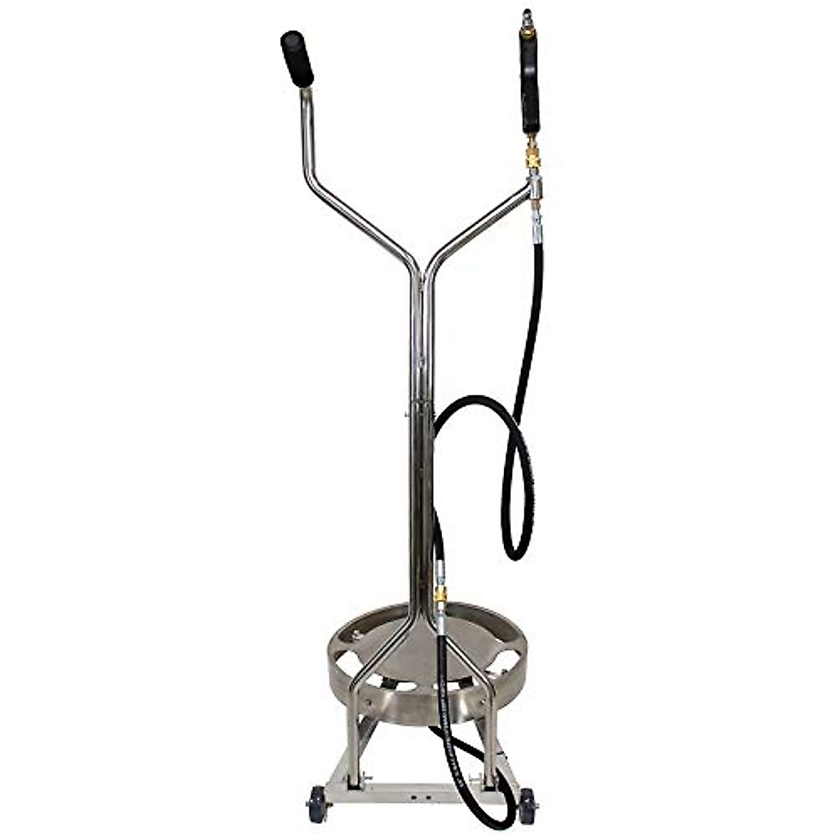 Steel Dragon Tools® 20" Stainless Steel Undercarriage Cleaner with Trigger-Lock Gun for Hot Cold Water Pressure Washer Under Car Chassis Cleaner