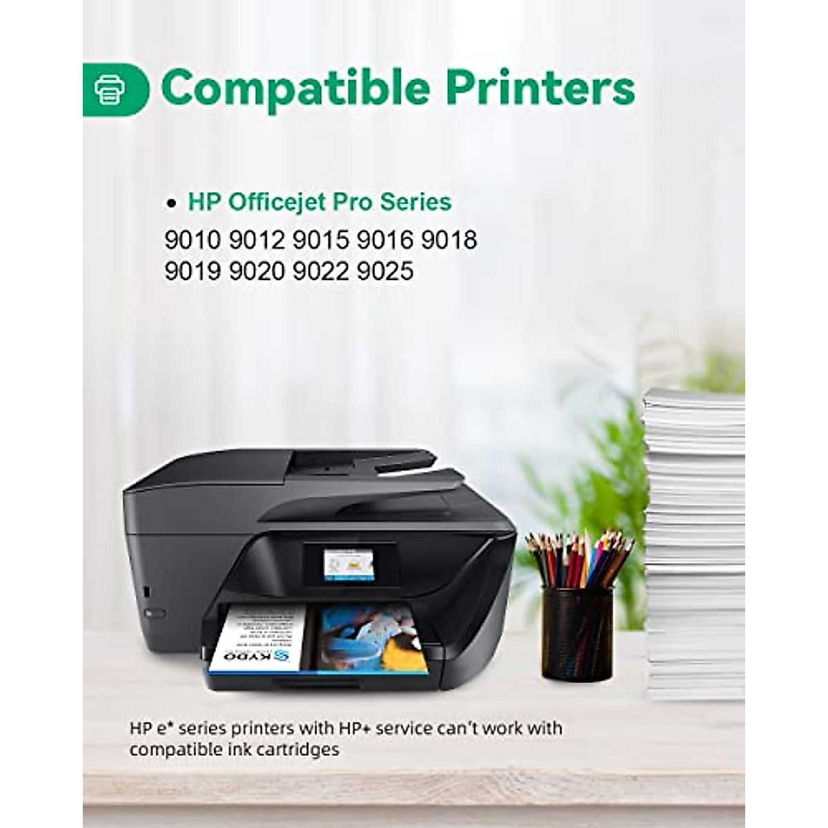 962XL Ink Cartridges Replacement for HP 962XL 962 XL Work for HP OfficeJet Pro 9015 9025 9010 9018 9020 9022 Printers(Black, Cyan, Magenta, Yellow, 4 Combo Packs)