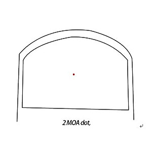 ADE Pro Series Motion Activated System IP7 Waterproof Zantitium PRO(RD3-015-PRO) Red Dot with 2 MOA Dot and 32 MOA Circle Multi Reticle System