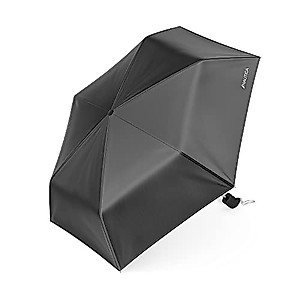 Nautica 3-Section Auto-Open Auto-Close Umbrella - Sturdy Rainy Day Protection with Ergonomic Rubber Coated Handle