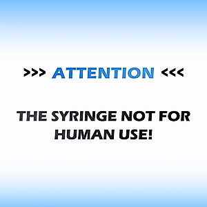 1ml 29 Gauge Syringes 1cc 1/2 Inch 13mm Lab Disposable Syringe for Refilling or Dispensing, Pack of 100