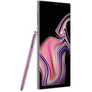 Samsung Electronics Galaxy Note 9 N960U 128GB CDMA + GSM Unlocked Smartphone - Lavender Purple (Renewed)