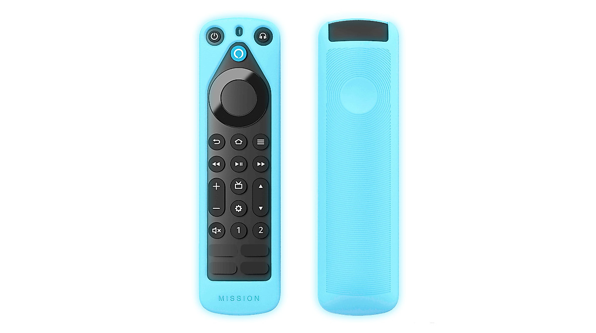 Alexa Remote Pro Cover - Glow in the Dark silicone case | Mission Cables
