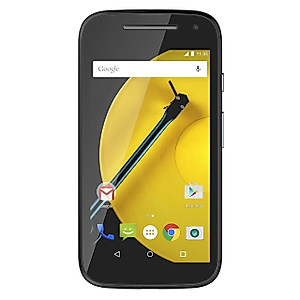 Motorola Moto E (2nd Generation) Locked Cellphone, Black