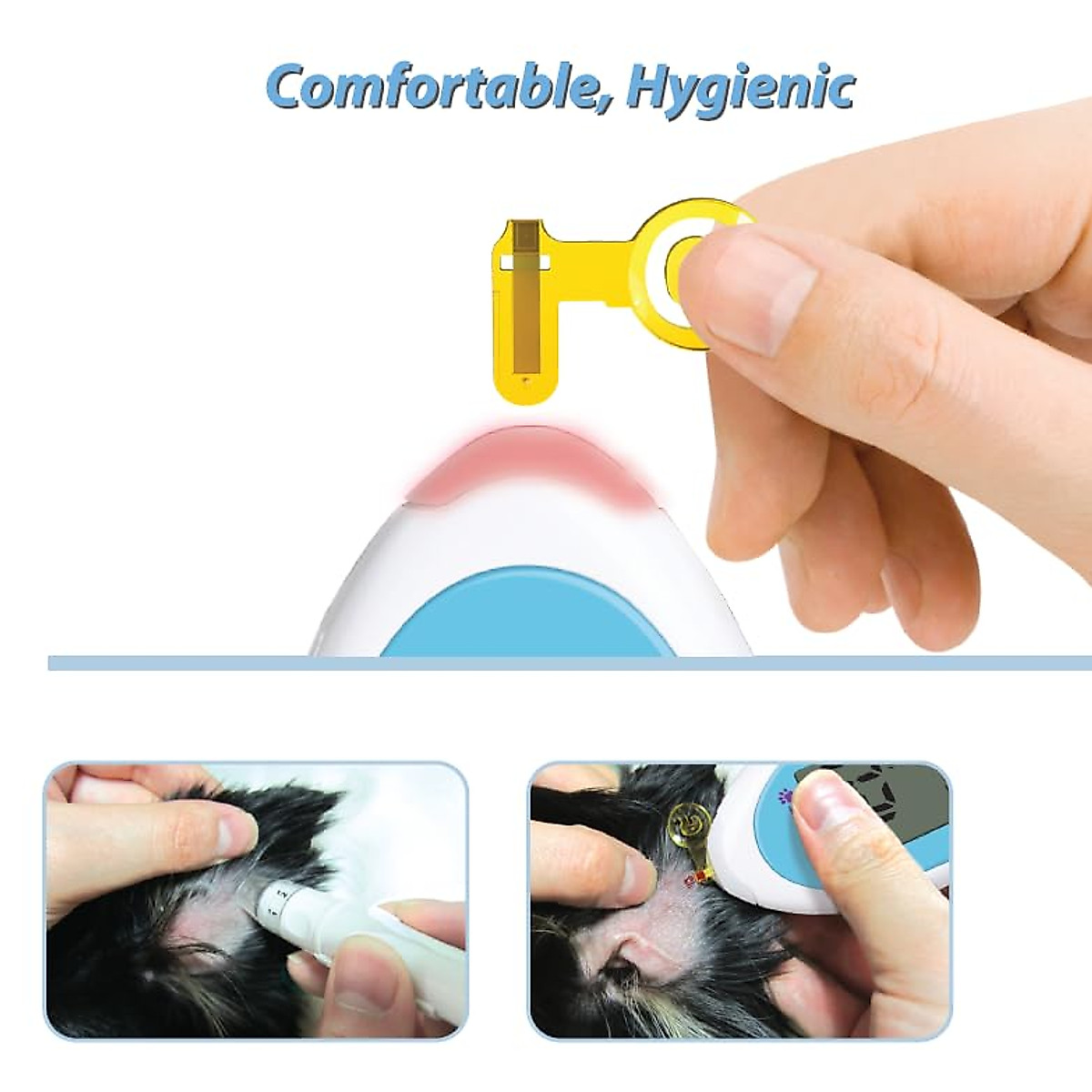 Cera-Pet Pet Blood Glucose Monitoring Kit for Cats & Dogs, Starter Pack, Meter, 25 Strips & Lancets, Lancing Device, Case, Switchable (mg/dL or mmol/L), Pet, Vet Diabetic Supplies