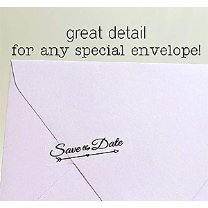 Save The Date Stickers Modern Labels for Wedding Engagement 160 labels, Envelope Seals (arrow)