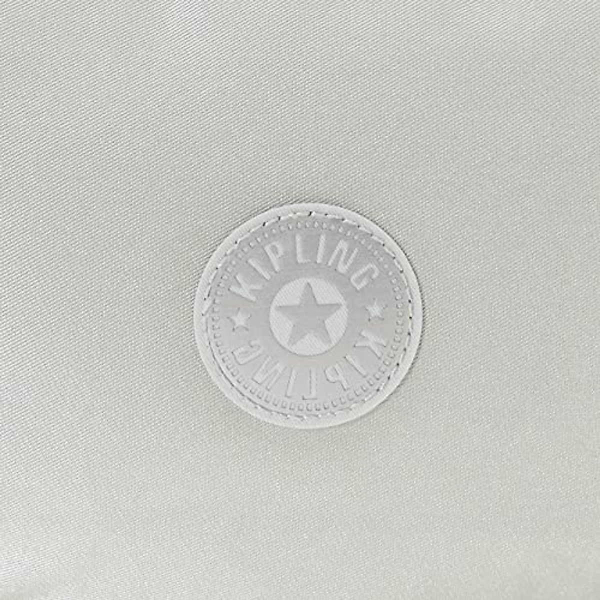 Kipling womens WomenÂ’s Anila Shoulder Bag, Elegant Nylon Purse, Adjustable Strap Crossbody Handbag, Dynamic Silver, 12.75 L x 8.75 H 1.25 D US