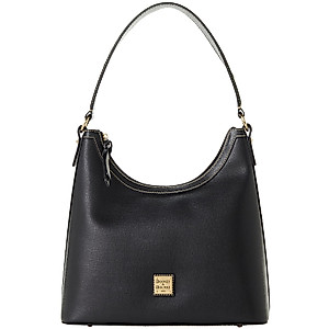 Dooney & Bourke Handbag, Saffiano Hobo Shoulder Bag - Black