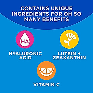 OLLY Ultra Strength Skin Softgels, Hydrate and Firm Skin, Hyaluronic Acid, Zeaxanthin, Lutein, Vitamin C, Skin Supplement, 30 Day Supply - 30 Count (Packaging May Vary)